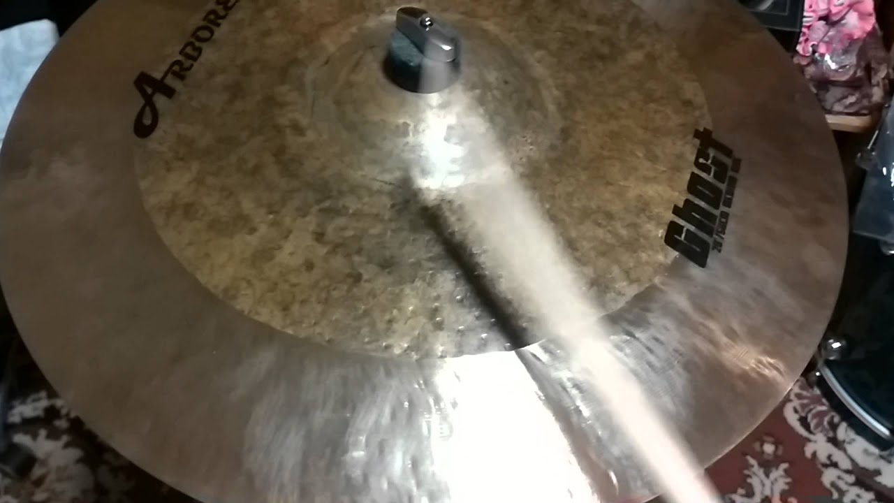 Cymbal Arborea Ghost Medium Ride 20 - YouTube