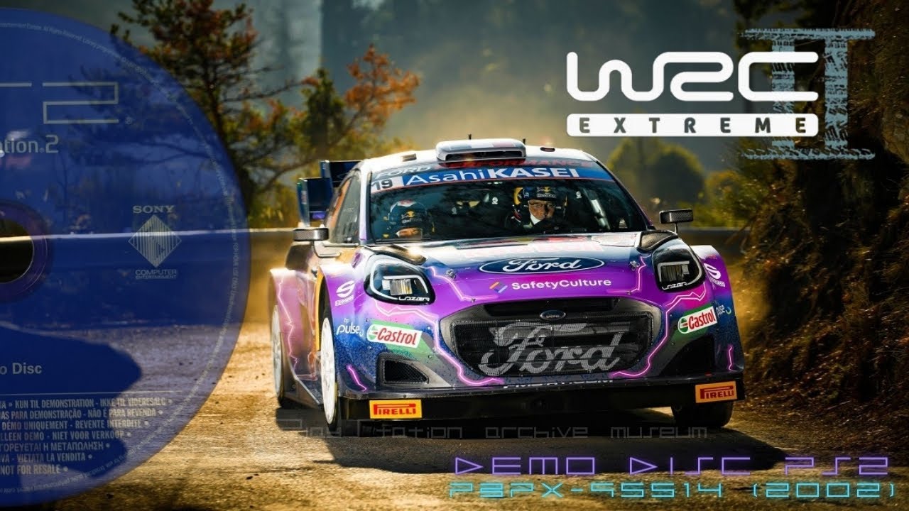 WRC II Extreme promotional video - PS2 demo disc PBPX-95514 (2002 ...