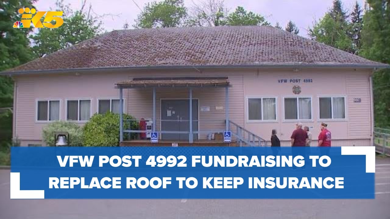 VFW Post 4992 fundraising to replace decades-old roof to keep insurance ...