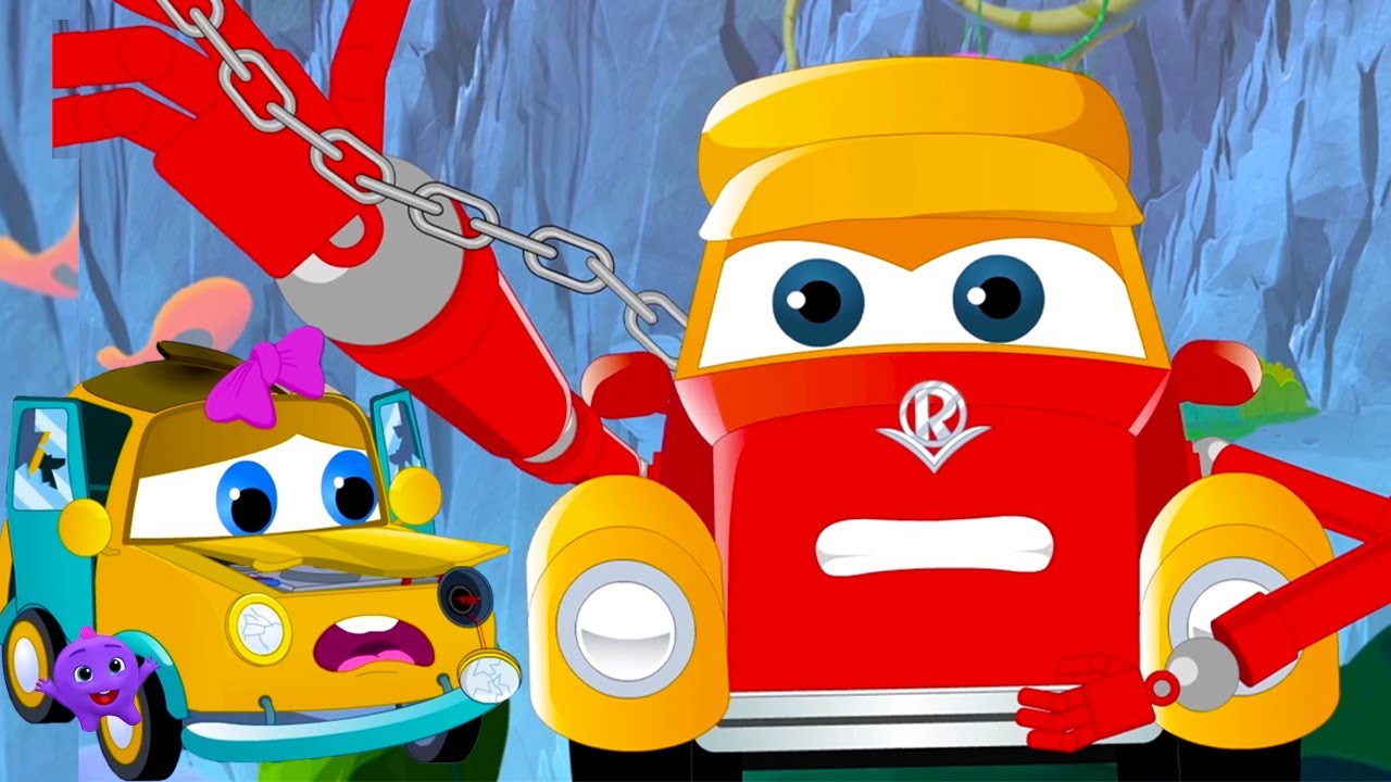 Slippery Slope A Fun Adventure Car Cartoon & More Entertaining Videos ...