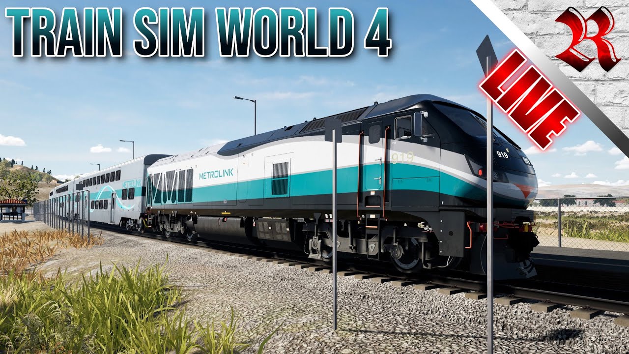 Early Access: Train Sim World 4 | Los Angeles MetroLink Line Is ...