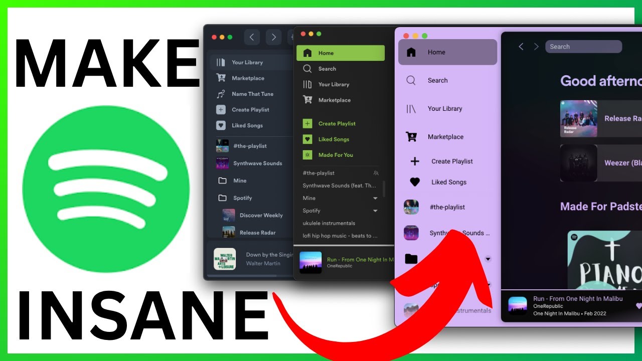 How to Make Spotify Look INSANE on PC by Customizing It (Secret Hack ...