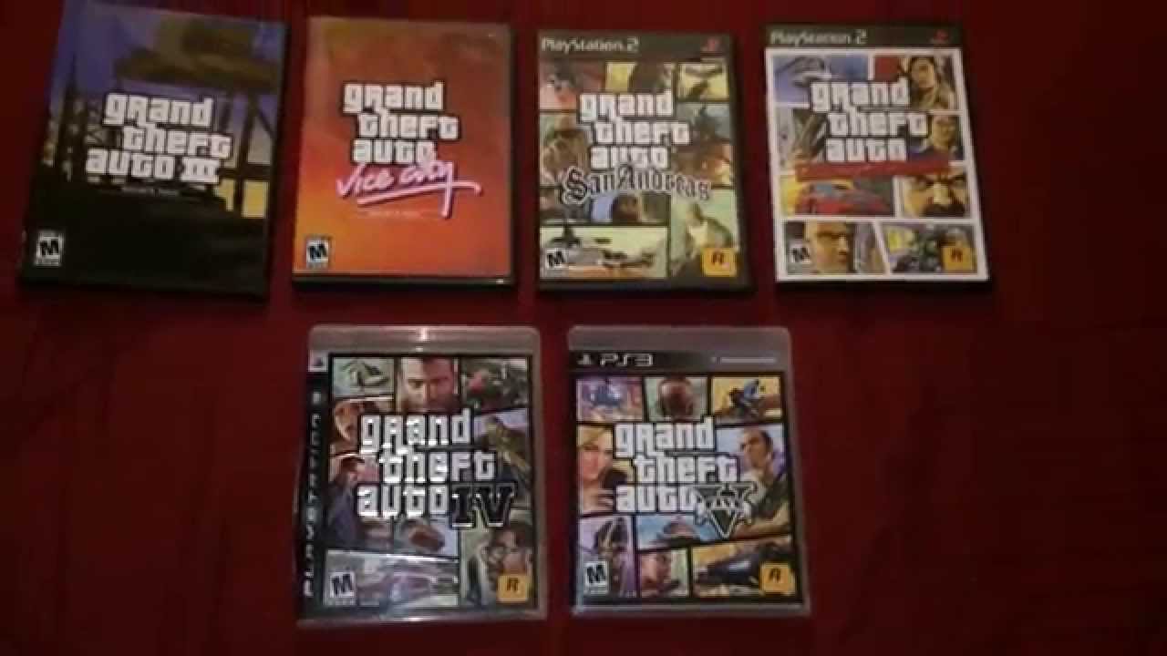 Grand Theft Auto Video Game Collection - YouTube