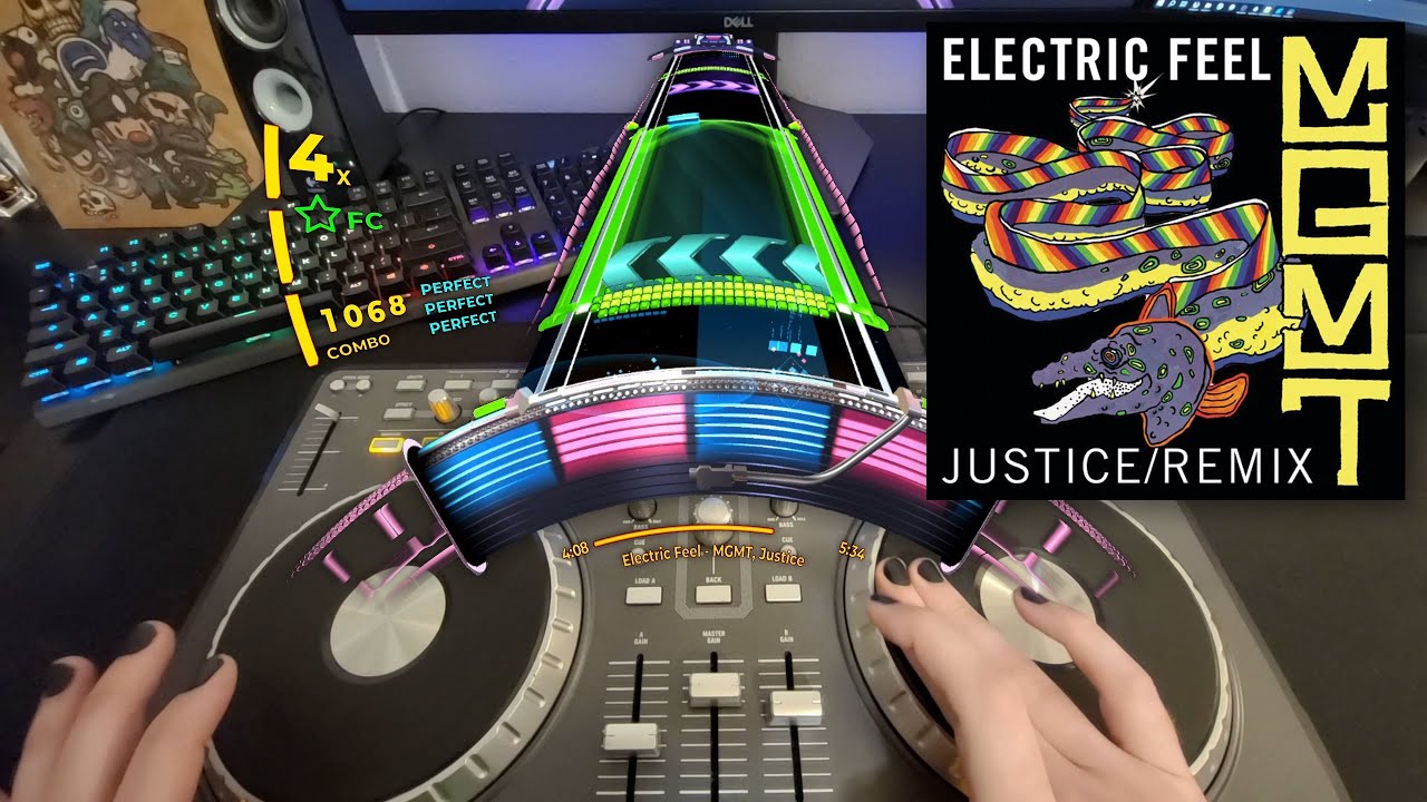 Spin Rhythhm XD | Electric Feel - MGMT (Justice Remix) (XD FC) - YouTube