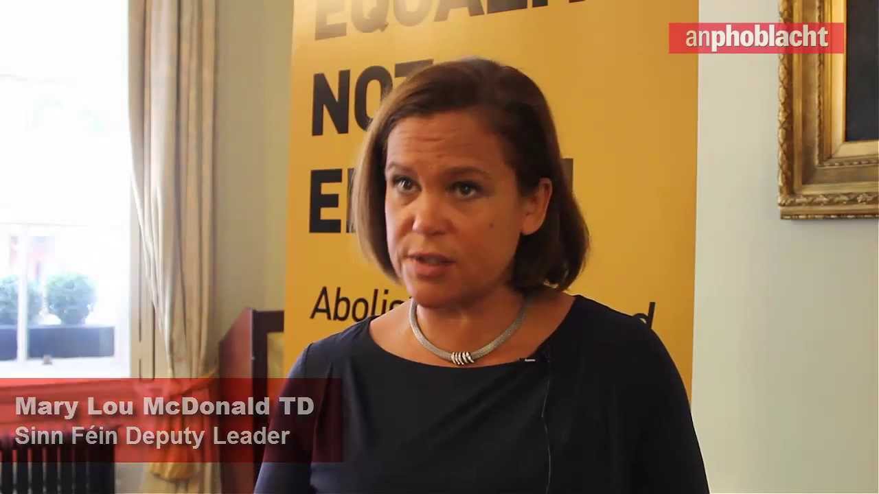 Mary Lou McDonald on political reform and Seanad abolition - YouTube