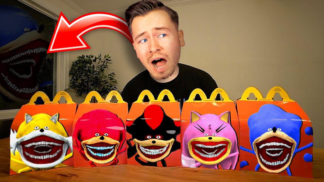 Öffne NIEMALS alle SHIN SONIC HAPPY MEALS…😱 - YouTube