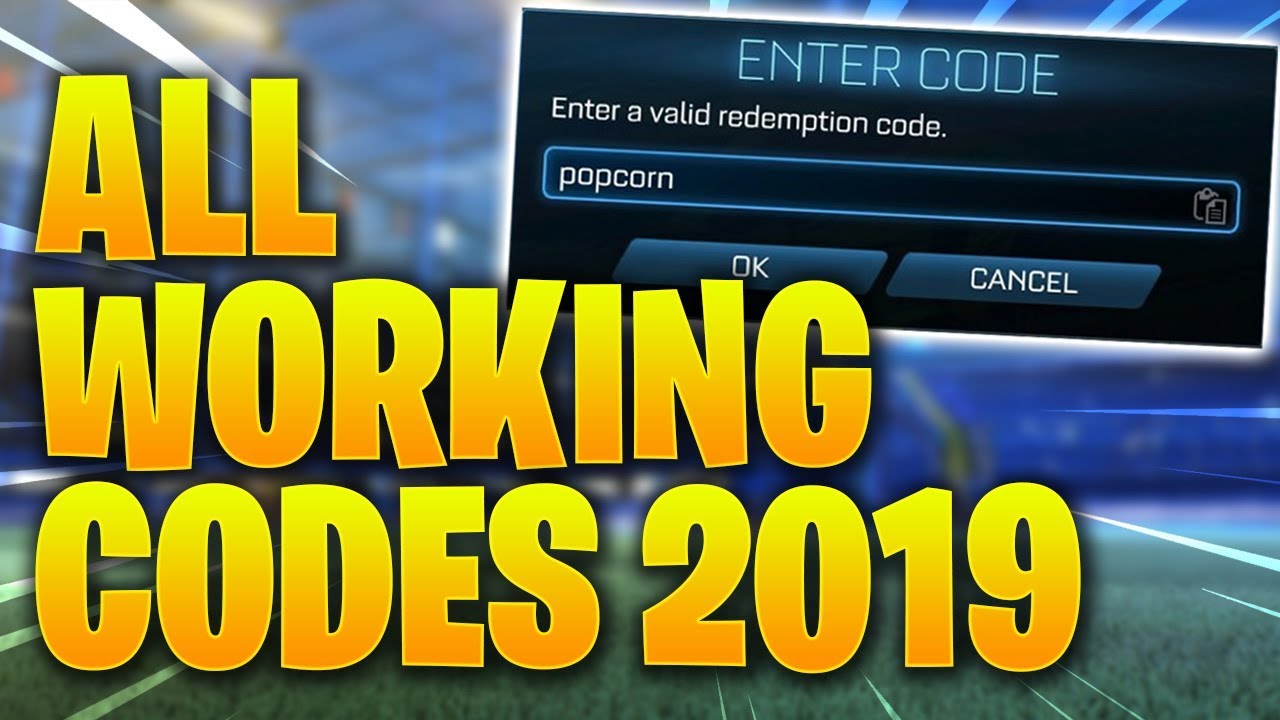 *NEW* ALL WORKING ROCKET LEAGUE CODES IN 2019 - (Rocket League All ...