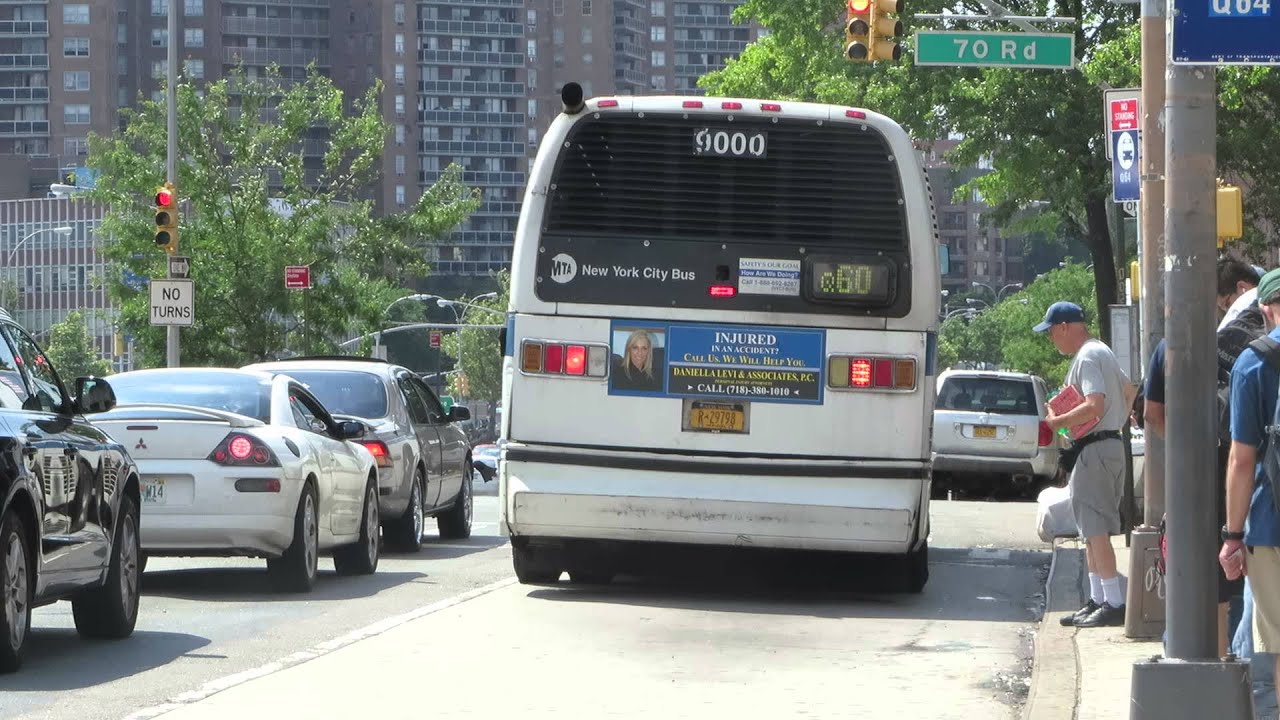 MTA Bus Special: E.Midtown bound RTS-06 9000 Q60 at 71 Av/Queens Blvd ...