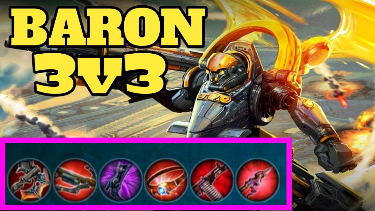 BARON GAMEPLAY VAINGLORY 3V3 - YouTube