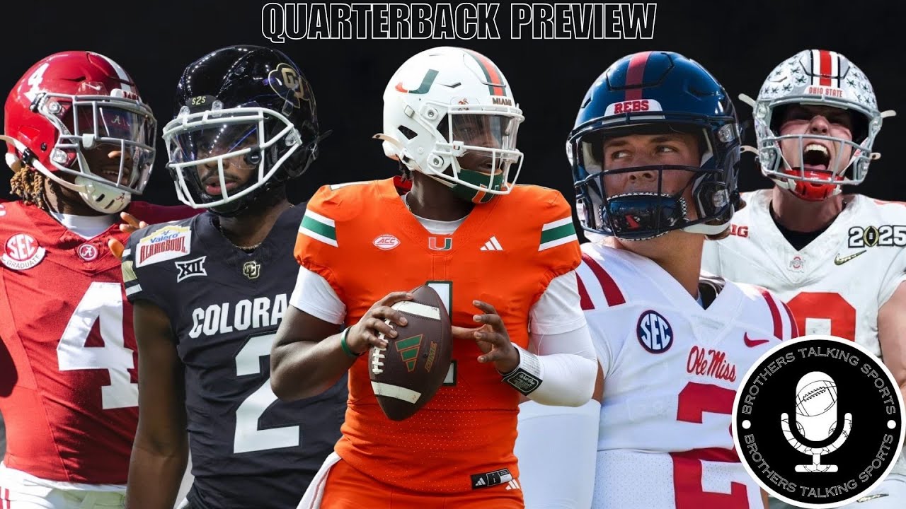 NFL 2025 QB Draft Class Preview - YouTube