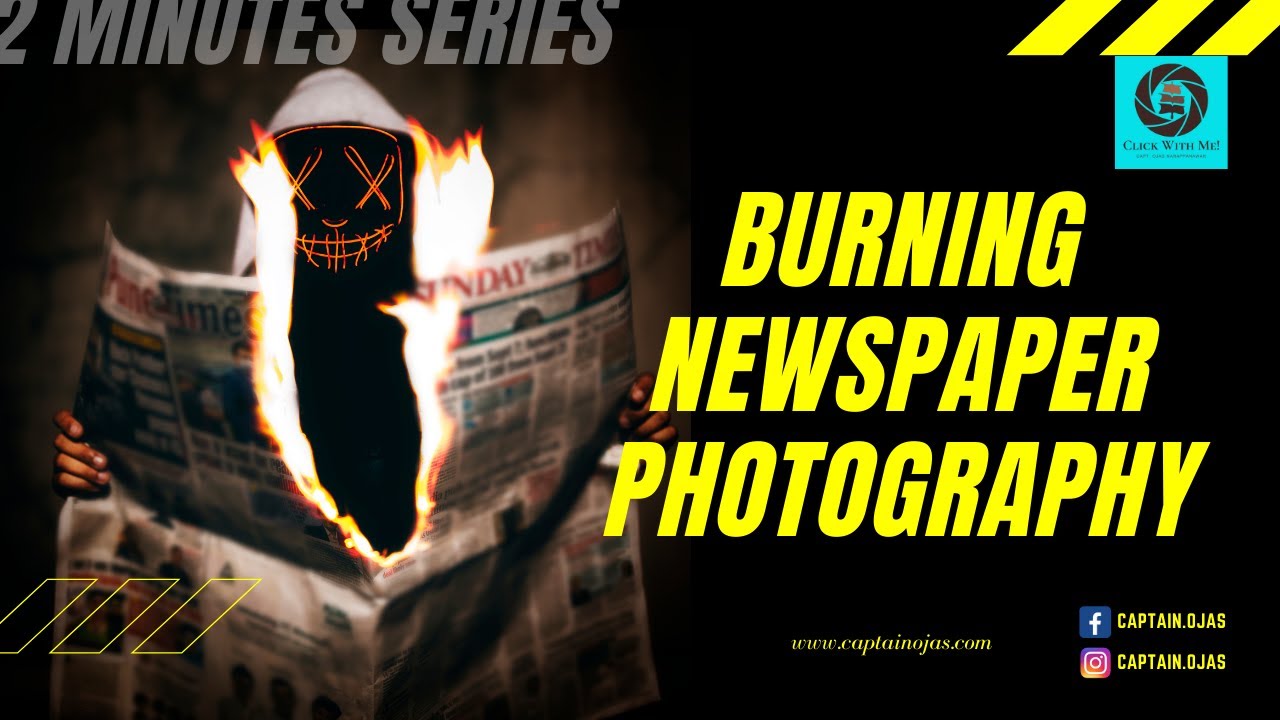 🆕 Burning Photography 🏽👉🏾 Blazing Fire Self Portrait Photography - YouTube