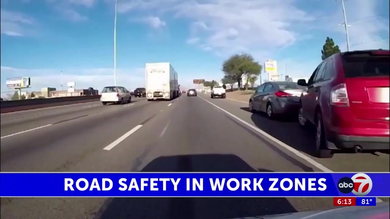 Transportation officials call for safe driving in work zones - YouTube