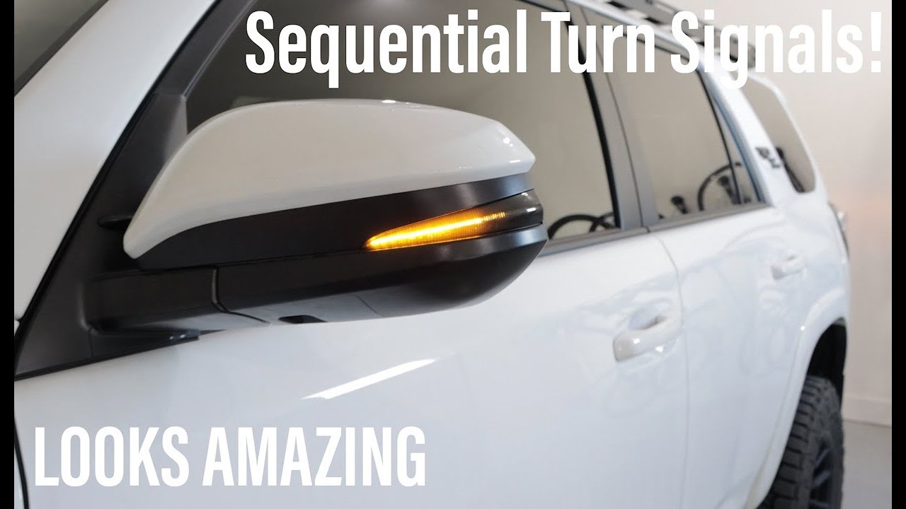 LED Sequential Turn Signals!! (5th Gen 4Runner) - YouTube
