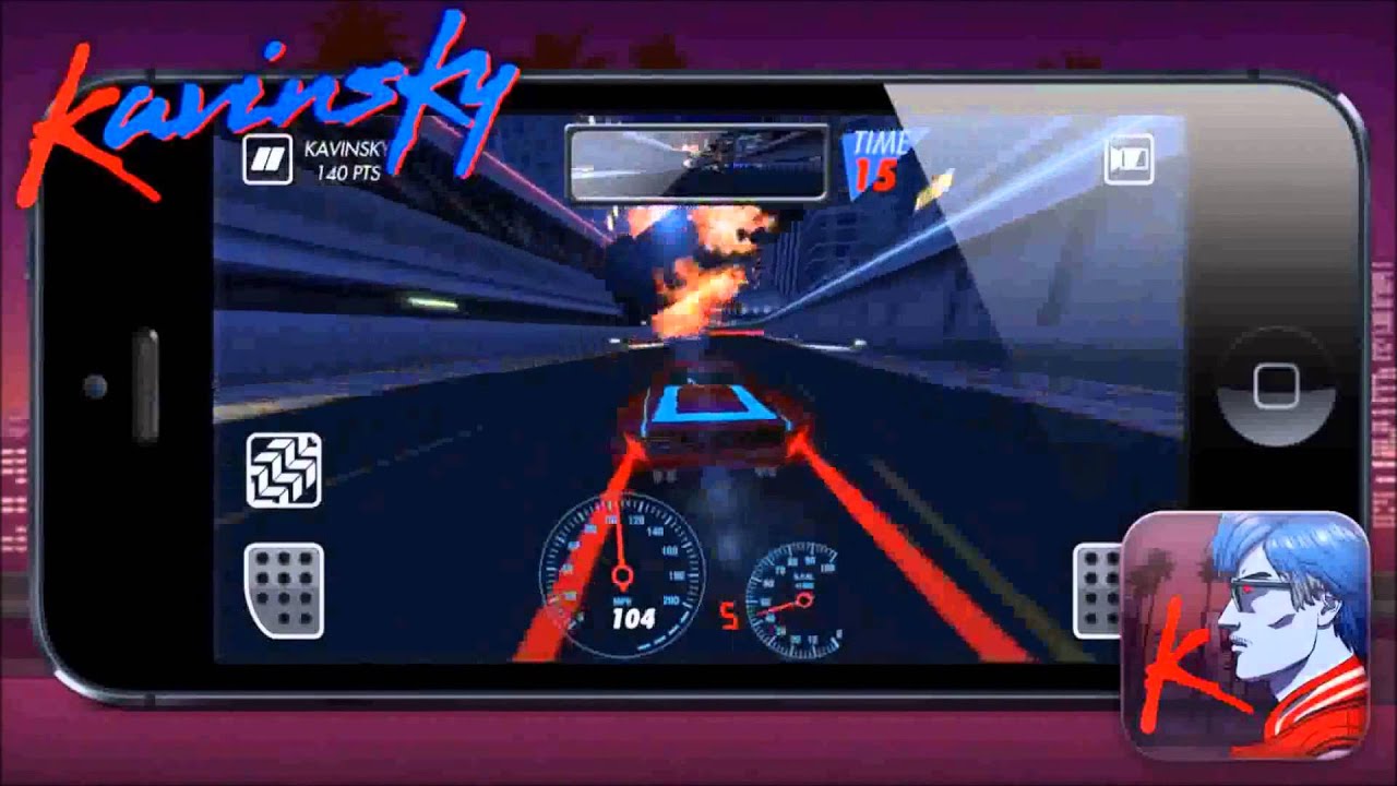 Official kavinsky launch trailer for iOS iPhone Ipad & iPod - YouTube