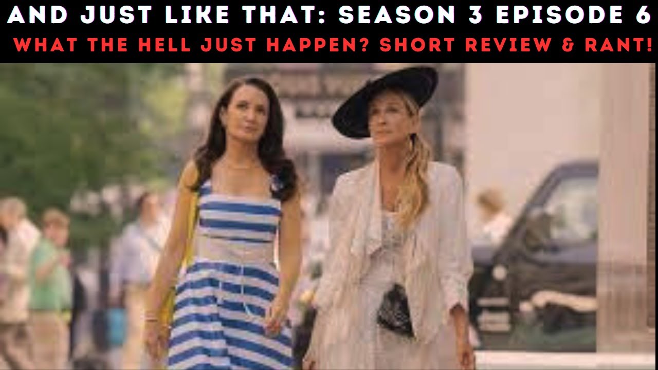And Just Like That | Season 3 Episode 6 "Silent Mode”? Not so much I ...