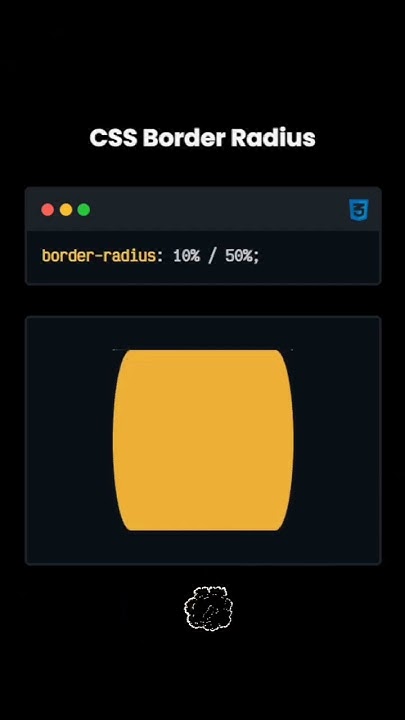 CSS Border Radius property | web design | #shorts #ytshorts #html #css #html5 - YouTube