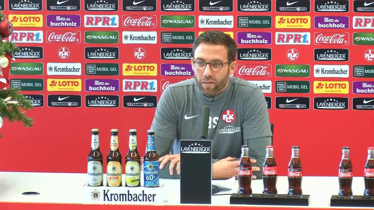 LIVE: Pressekonferenz vor dem Auswärtsspiel bei der SpVgg Unterhaching ...