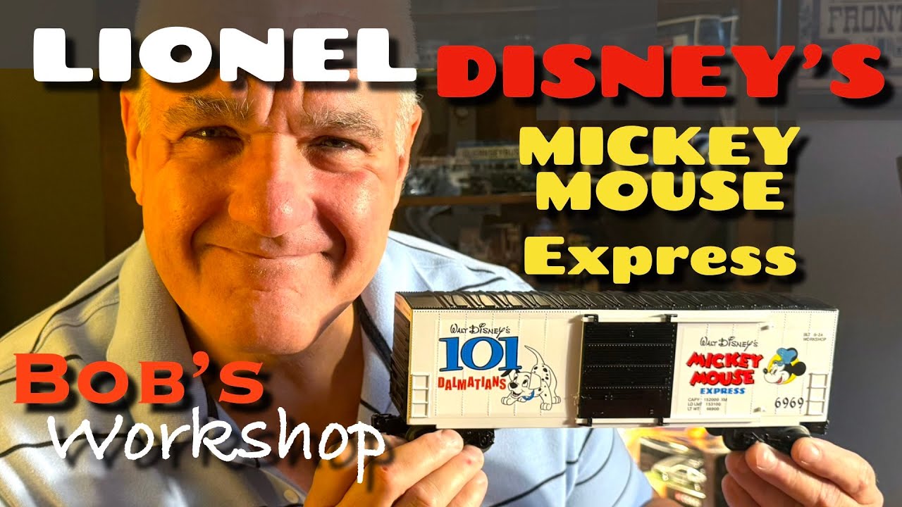 Lionel Custom Disney Mickey Mouse Express 101 Dalmatians Boxcar How to ...
