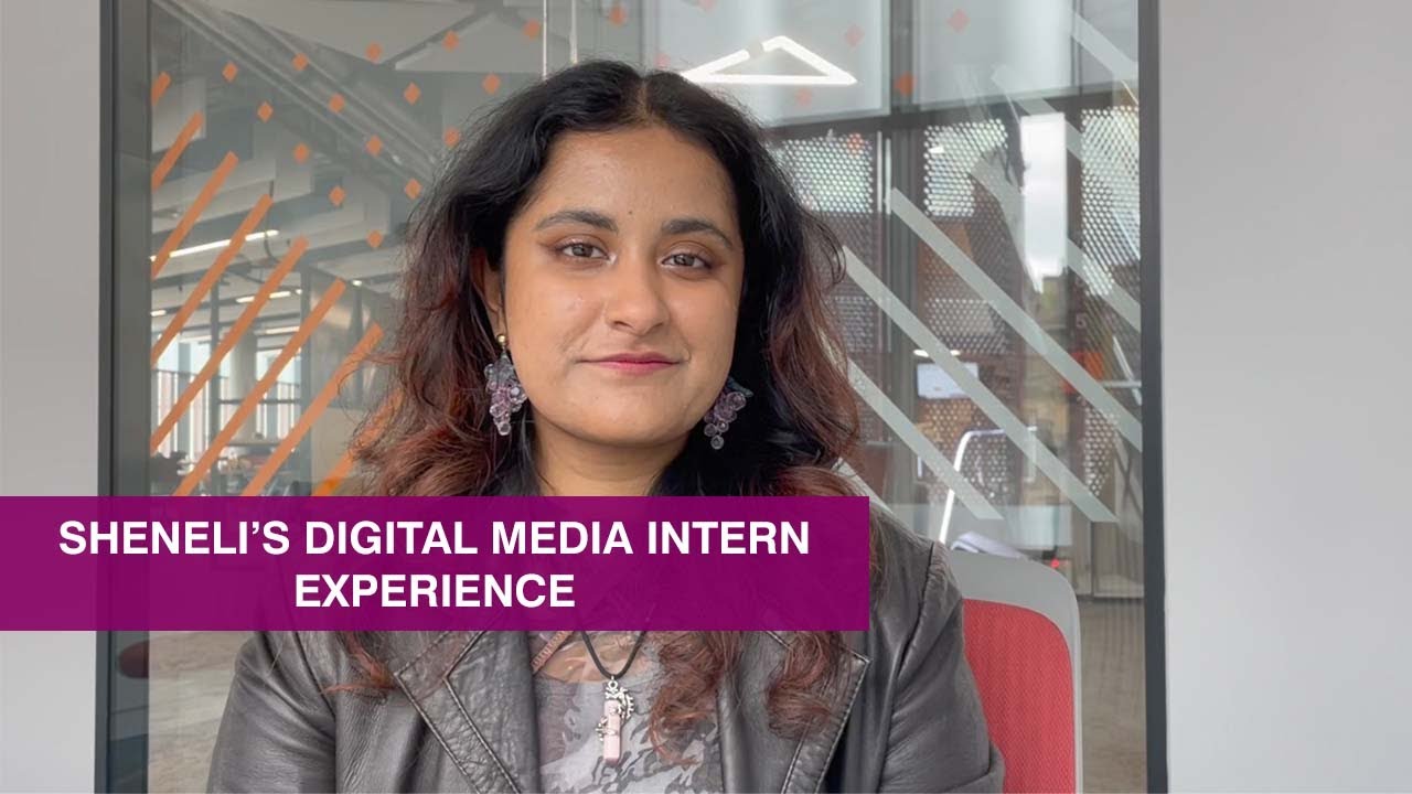 Meet the team: Sheneli's digital media intern experience - YouTube