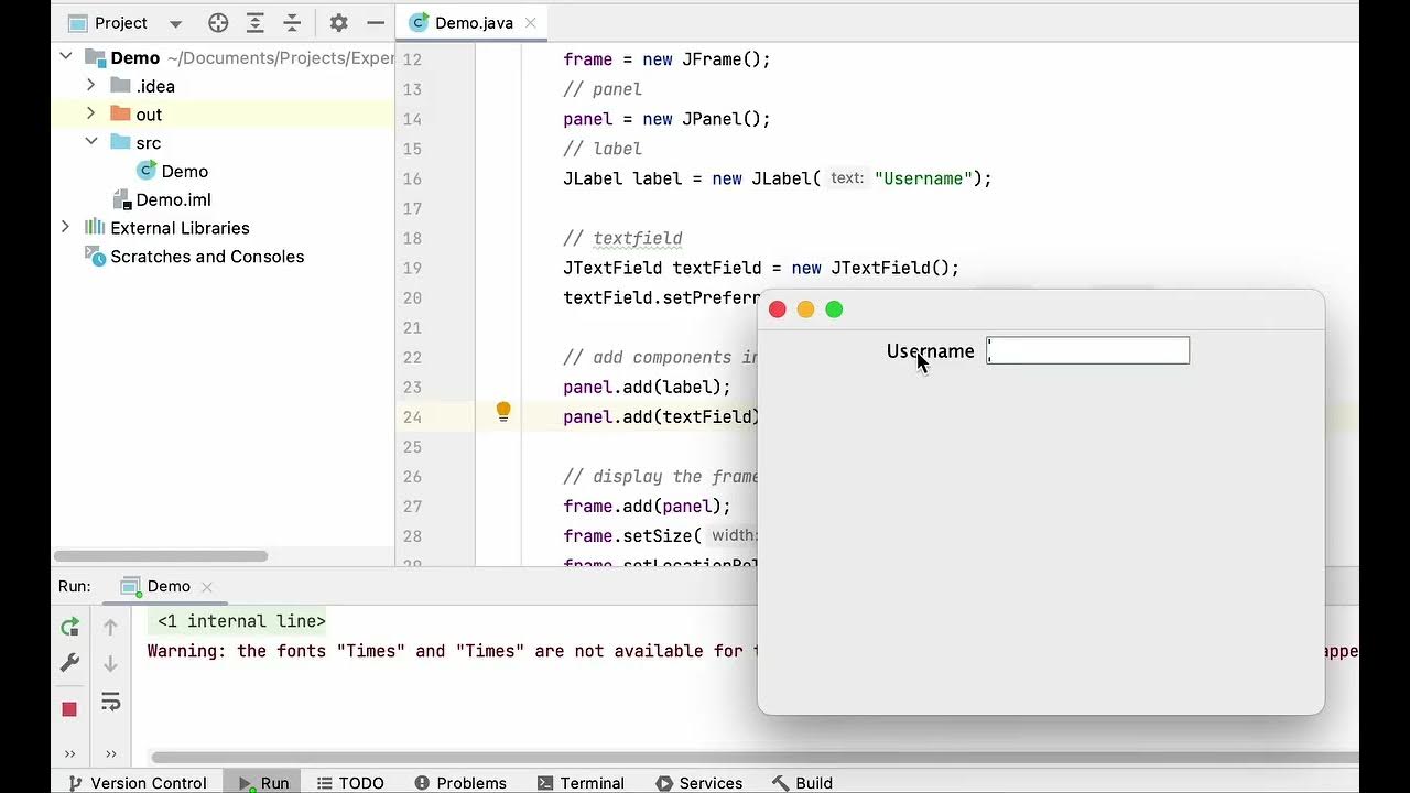 [Java][Bisaya] Episode 29: JTextField - YouTube