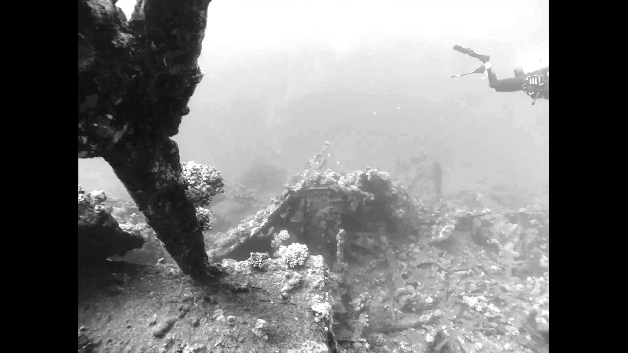 Epave du Carnatic en N&B (Egypte - Mer Rouge) - YouTube