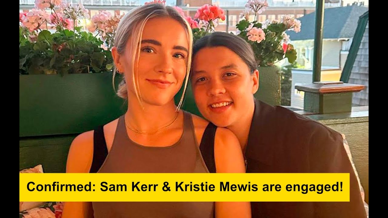 CONFIREMD: Sam Kerr & Kristie Mewis are engaged! - YouTube