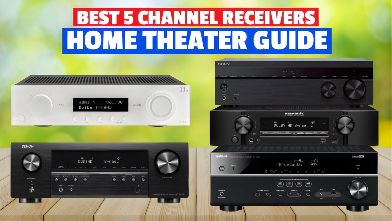 Best 5 Channel AV Receivers of 2026! | Top 5 5.1 & 5.2 Channel Home ...