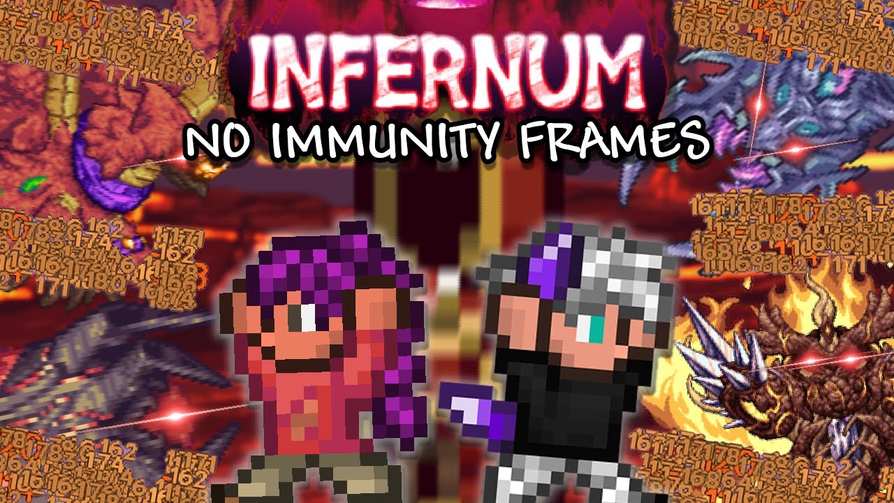 Can you beat Terraria Calamity INFERNUM without Immunity Frames? - YouTube