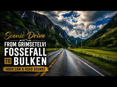 Voss Valley Scenic Drive 4K | Norway Westbound #9 — No Music