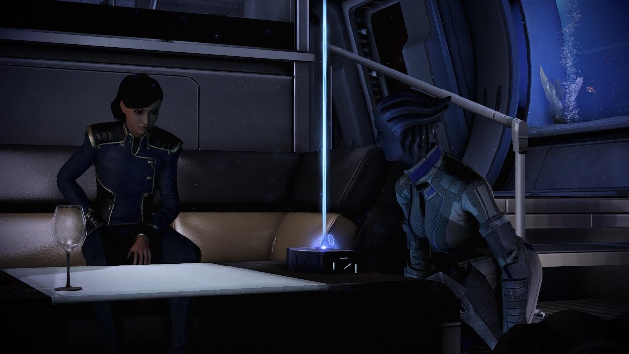 Liara Secures Shepard's Legacy - Mass Effect 3 - YouTube