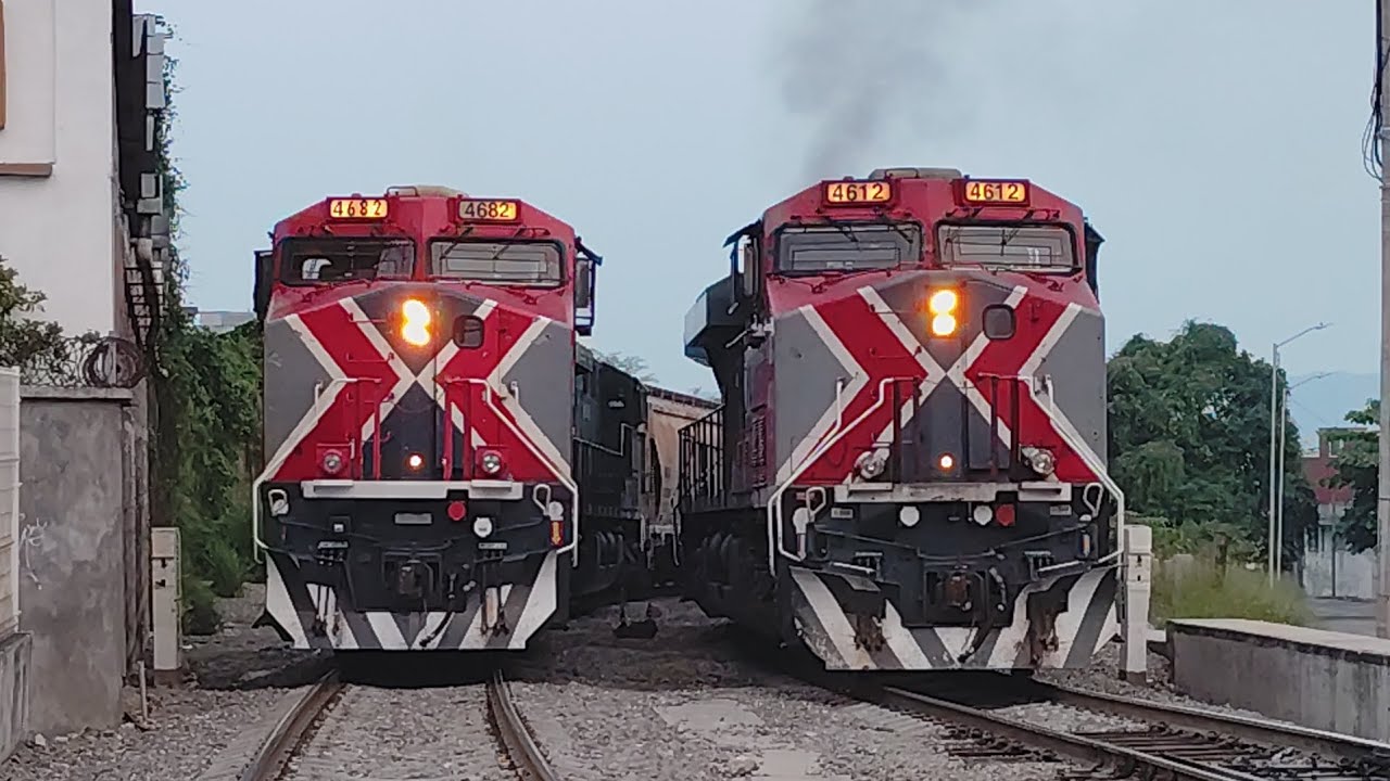 FXE VS FSRR || VARIEDAD DE ENCUENTROS DE TRENES EN LA ESTACIÓN DE ...