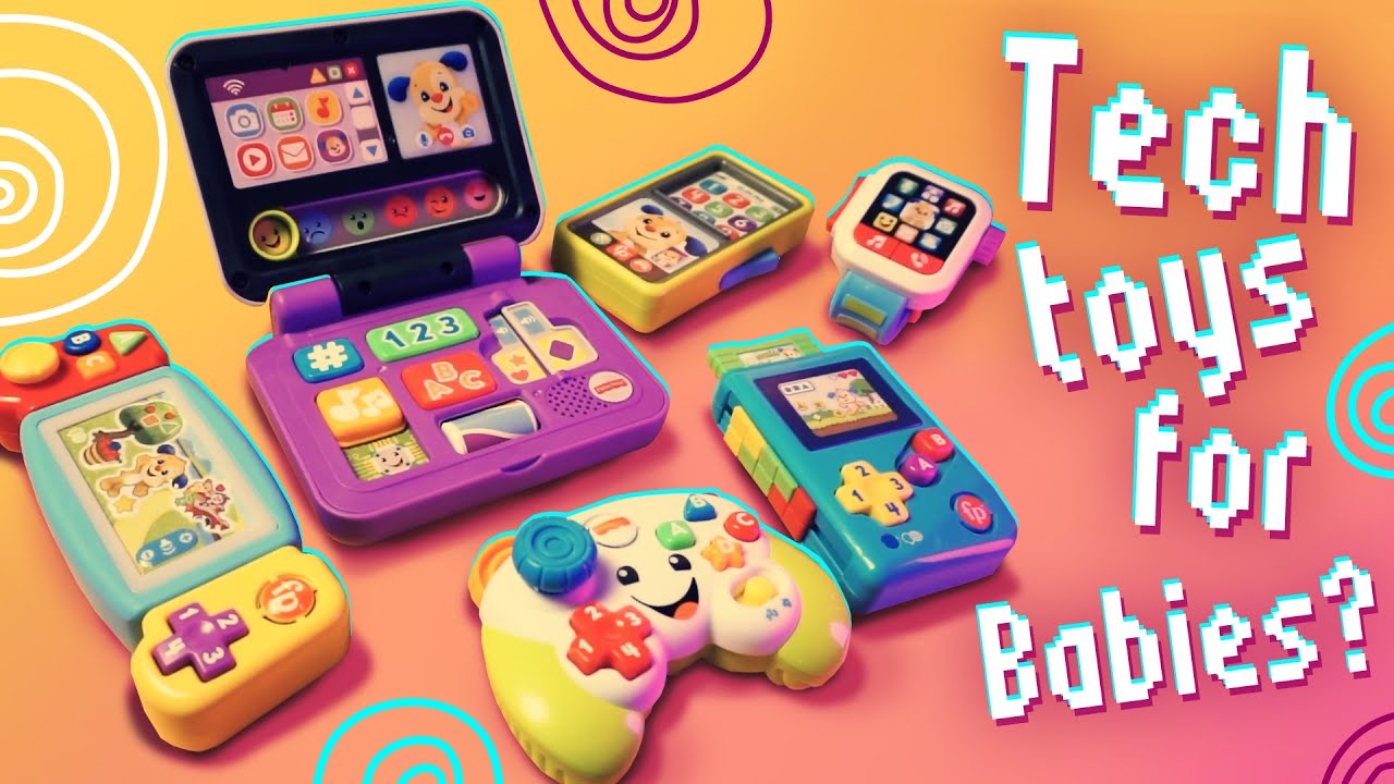 Reviewing Gamer Tech Toys for Babies 👶 - YouTube