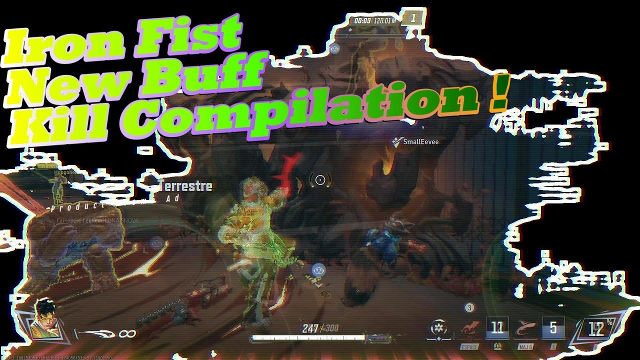 Iron Fist New Buff/Nerf kill compilation - YouTube