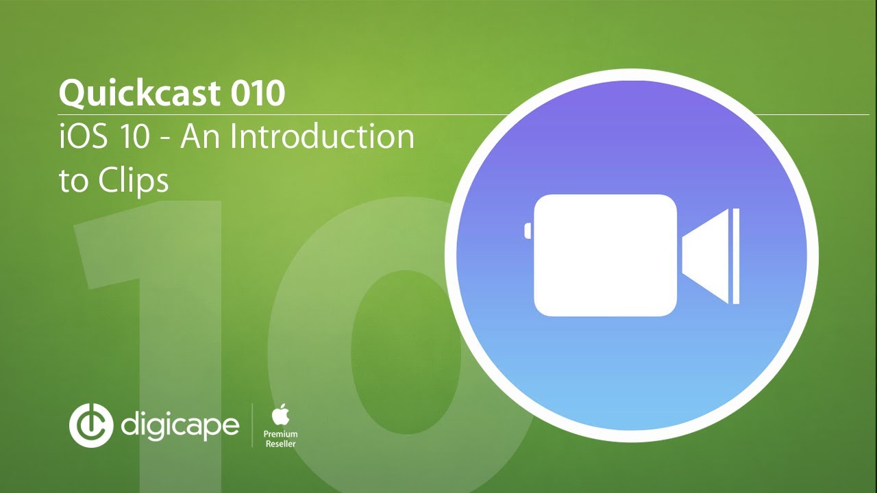 QuickCast 010: An Introduction to Clips - YouTube