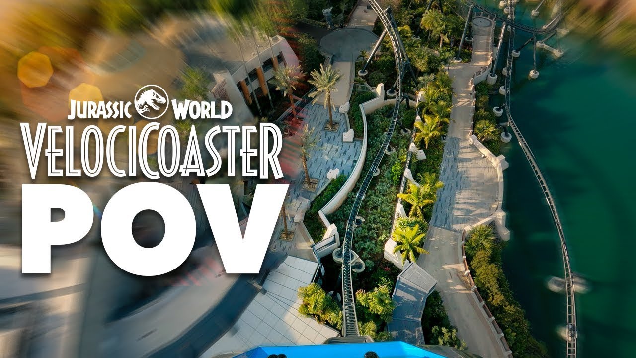 Velocicoaster Roblox POV - YouTube