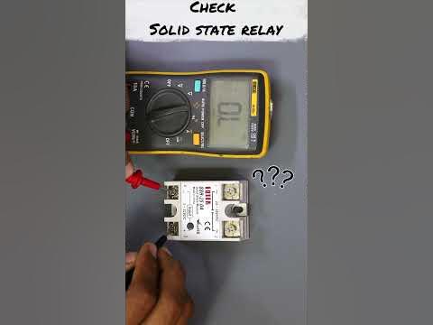 How to Check Solid State Relay - YouTube