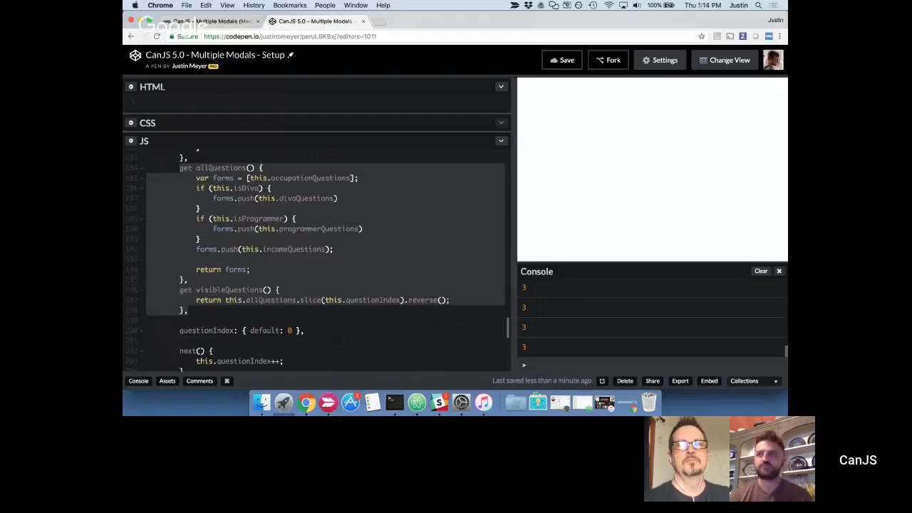 CanJS Widgetry #7 - Multiple Modals - YouTube