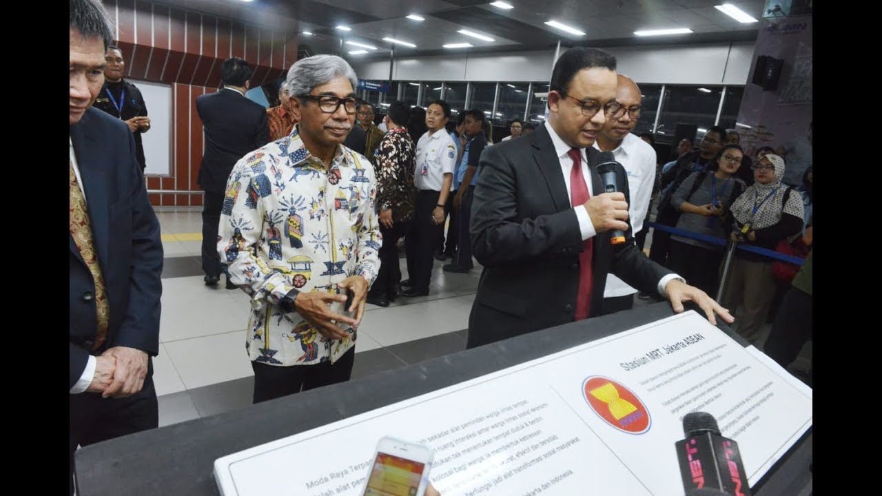 Stasiun MRT ASEAN, Langkah Jakarta Menjadi Ibu Kota ASEAN - YouTube