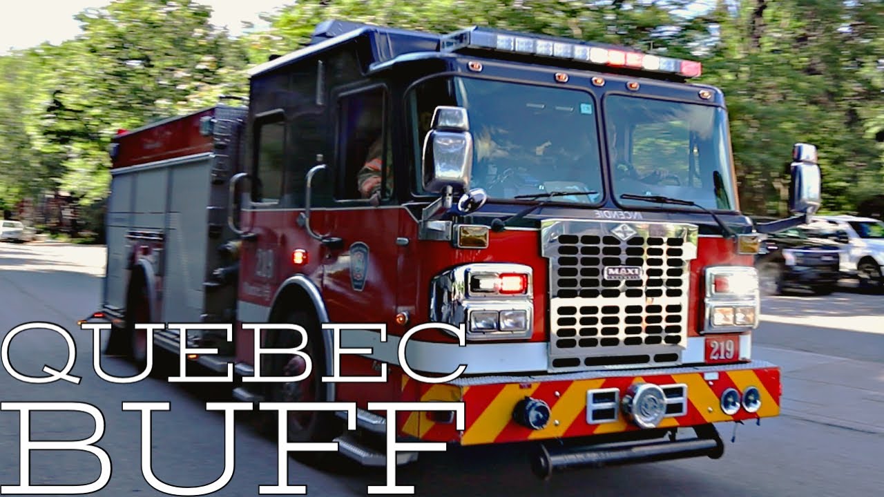 Montreal Fire Department (SIM) Station 19 responding 2x to various ...