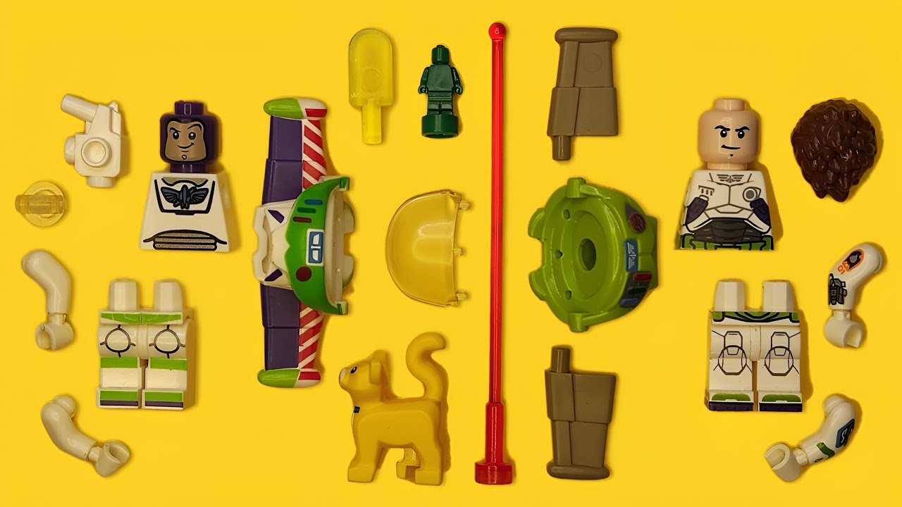LEGO Toy Story | Buzz Lightyear 1995 VS. 2022 | Unofficial Minifigure ...