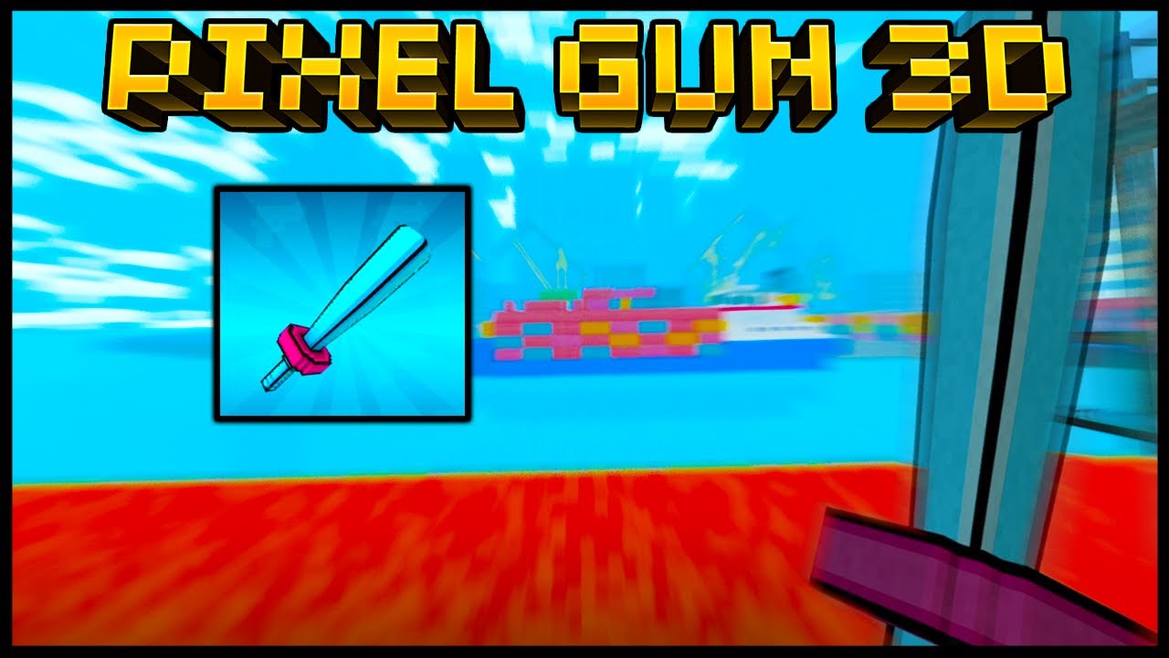 FOAM SWORD MELEE IS FUN! Pixel Gun 3D - YouTube