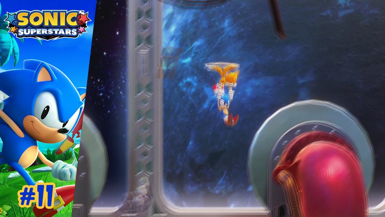 SONIC SUPERSTARS - 11 : EGG FORTRESS (Partie 1) - YouTube