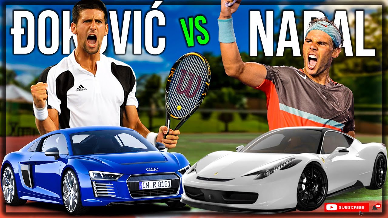 ĐOKOVIĆ vs NADAL (Audi R8 vs Ferrari 458) - YouTube