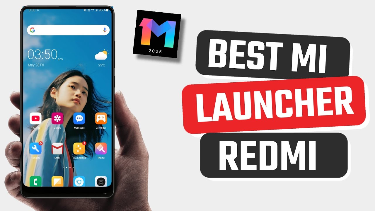 Best app Mix Launcher for Redmi Android - YouTube