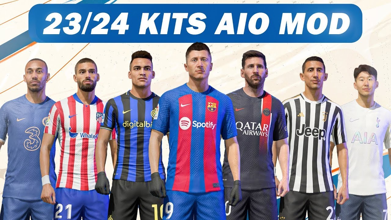 EA Sports FC 24 | Next Season | Kits 2023/24 | Patch FIFA 14 - YouTube