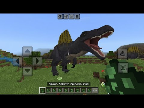 NEW Jurassic World Rebirth ADDON UPDATE in Minecraft PE - YouTube