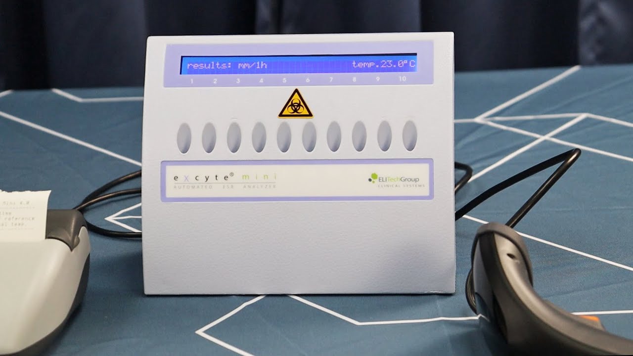 Demonstrating the Excyte® Mini ESR Analyzer - YouTube