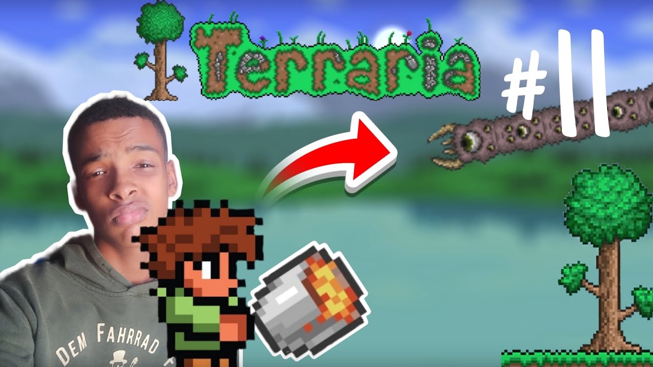 I MADE A LAVA FARM IN TERRARIA *watch till the end* #12 | Zannon - YouTube