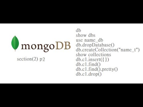 MongoDb(section2) part2 - YouTube