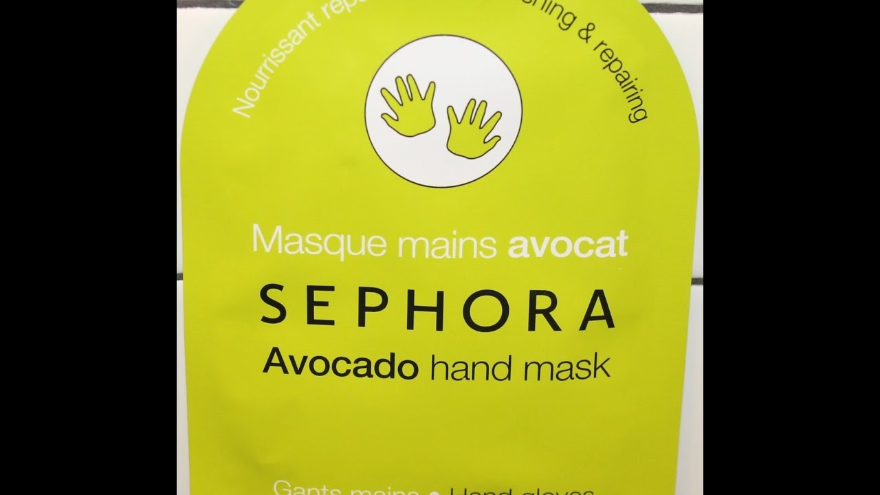 Sephora Avocado Hand Mask Review - YouTube